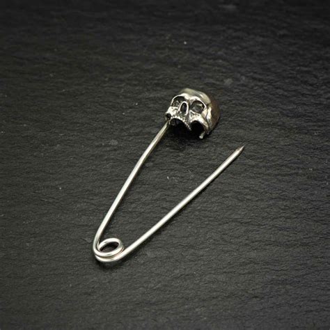 Skull Brooch Etsy