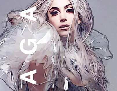 Lady Gaga Illustration Projects Photos Videos Logos Illustrations