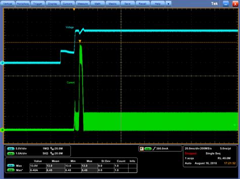 Tps55330 Step Increase In Output Voltage And Large Inrush Current Power Management Forum