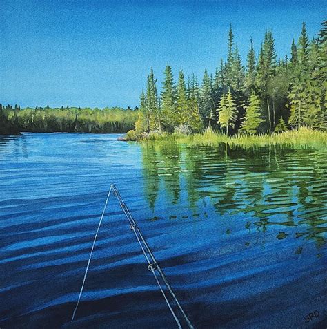 Summer Paradise Painting By Sara Ramer Dean Fine Art America