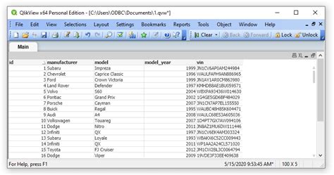 connecting qlikview to nexusdb via odbc driver