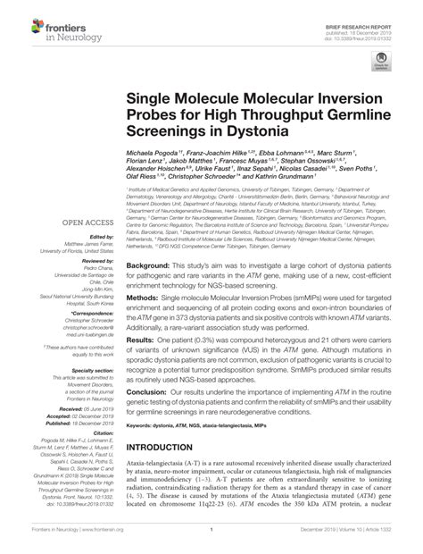 Pdf Single Molecule Molecular Inversion Probes For High Throughput