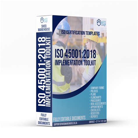 Iso 45001 Implementation System Toolkit 412 Documents