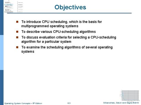 Chapter 6 Cpu Scheduling Operating System Concepts 9