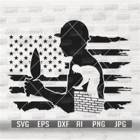Masonry Svg Etsy