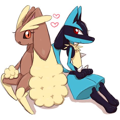 Lucario X Lopunny