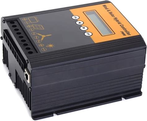 Wind Turbine Solar Off Grid Controller 12 24 48v Wind Solar Complementary Controller Pwm Street