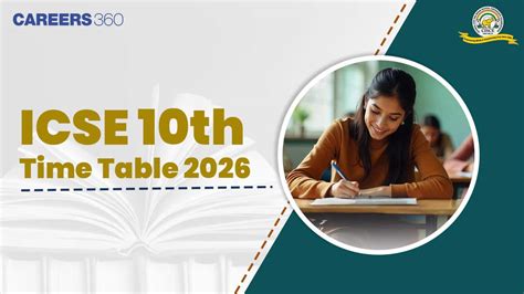 Icse Class 10 Date Sheet 2026 Out Check Cisce 10th Exam Time Table Pdf