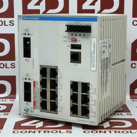 Tcsesm163f2cu0 Telemecanique Connexium Managed Switch