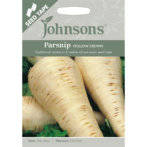 Johnsons Pack Of Hollow Crown Parsnip Seed Tape Wilko Johnsons Pack Of Hollow Crown Parsnip Seed Tape Wilko