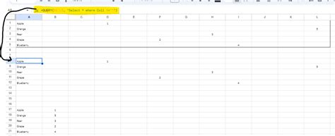 Query Multiple Column And Rows But Exclude Blank Cells Google Docs Editors Community