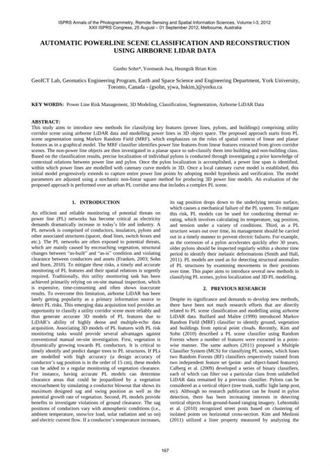 Pdf Automatic Powerline Scene Classification And · Automatic Powerline Scene