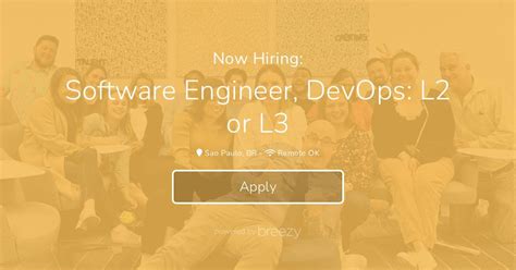 Software Engineer Devops L2 Or L3 At Talent Systems