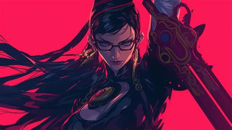 K Hd Wallpaper Bayonetta Character Illustration