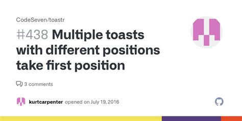 Multiple Toasts With Different Positions Take First Position · Issue 438 · Codeseventoastr