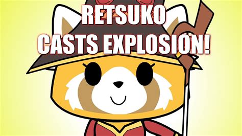 Artstation Retsuko Casts Explosion Aggretsuko Halloween Fan Animation