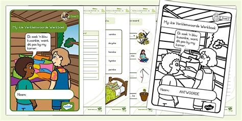 Graad 3 Klanke Werkboek Verkleinwoorde Kie