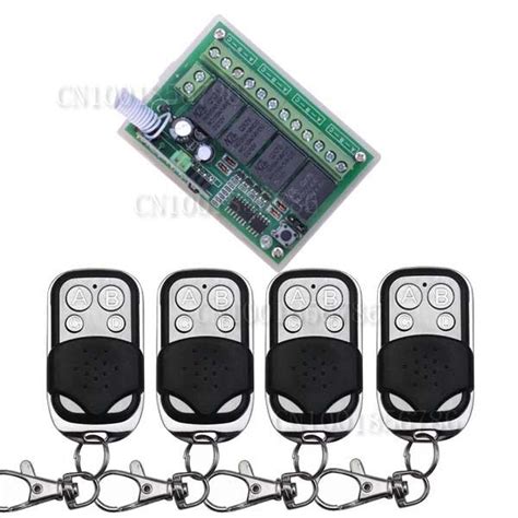 Dc12v 4ch Radio Wireless Remote Controller Wireless Remote Control