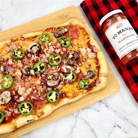 Spicy Pizza Yo Mamas Foods