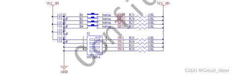 Fpga 按键、拨码开关控制流水灯实验（附完整代码）fpga基础任务按键或者拨码开关按下或者拨上由相应的发 光二极管显示 1