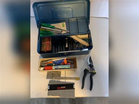 Toolbox With Miscellaneous Tools String And Shears Northern Kentucky
