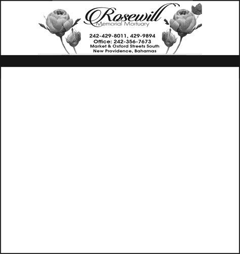 08252022 Obituaries By Tribune242 Issuu