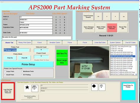 Item Aps 2000 Aps 2000 Aerospace Marking Software On Automation Plus