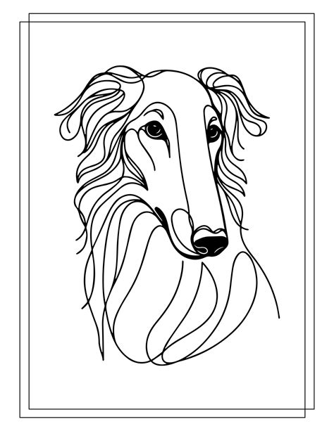 Borzois Printable Notecard 11 Payhip