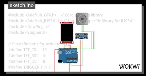 Radar Wokwi ESP32 STM32 Arduino Simulator