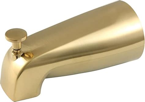 Kingston Brass K188a7sb 5 14 Inch Zinc Tub Spout With Diverter