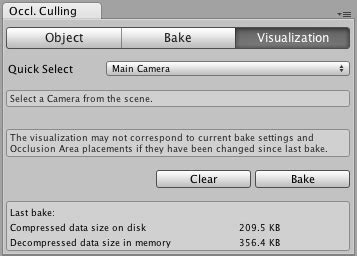 Unity Occlusion Culling