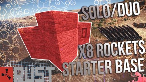 RUST PERFECT SOLO DUO Starter Base YouTube