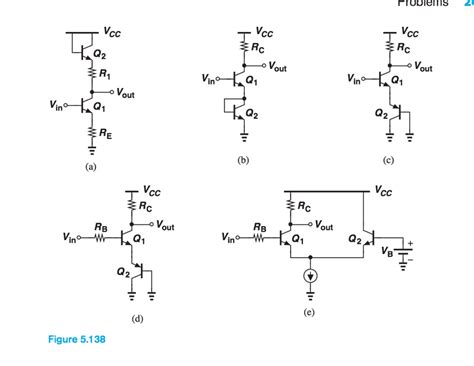 Solved Determine The Voltage Gain And I O Impedances Chegg Com