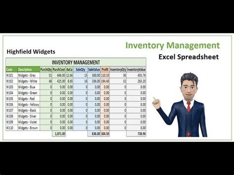 Excel Inventory Database Template