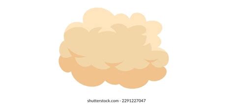 Dust Cloud Beige Cloud Dust Stock Illustration 2291227047 Shutterstock