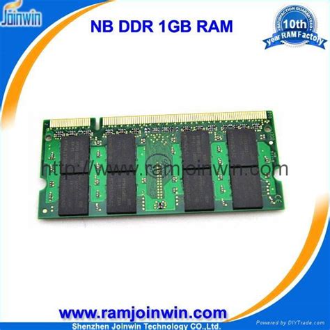 1gb Ddr1 Ram Pc3200 400mhz For Laptop China Manufacturer Memory