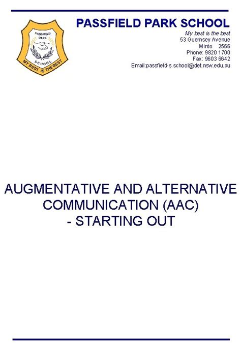 Passfield Park School My Best Is The Best