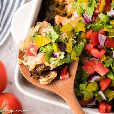 Big Mac Casserole Fantabulosity