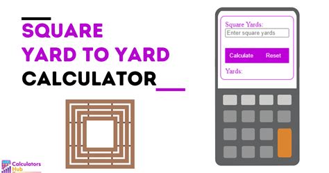 Square Yard To Yard Calculator Online