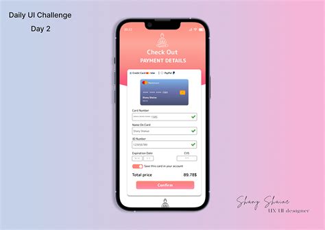 Daily Ui Challenge Day 2 Behance