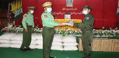 မိုင်းတုံမြို့ရှိ စစ်မှုထမ်းဟောင်းအဖွဲ့ဝင်များနှင့် ပြည်သူ့စစ် ဌာနေ တပ်ဖွဲ့ဝင်များအား သွားရောက်တ