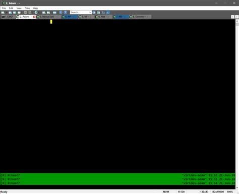 Command Line Terminal Rows Are Misaligned When Using Tmux Over Ssh Ask Ubuntu