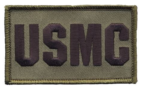 U S Marine Corps Hook And Loop Patch Od Green National Pow Mia