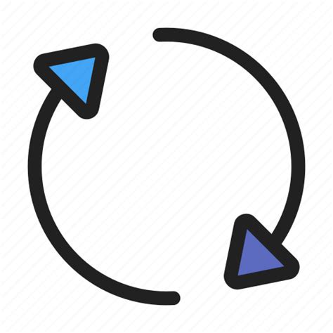 Sync Repeat Circle Reload Round Icon Download On Iconfinder