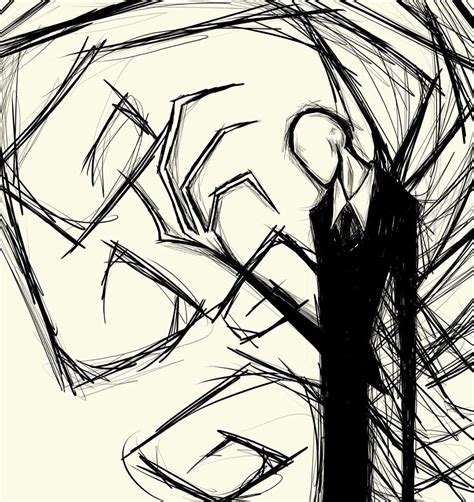 Slender Man Drawings