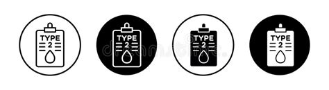 Diabetes Black White Stock Illustrations 1486 Diabetes Black White