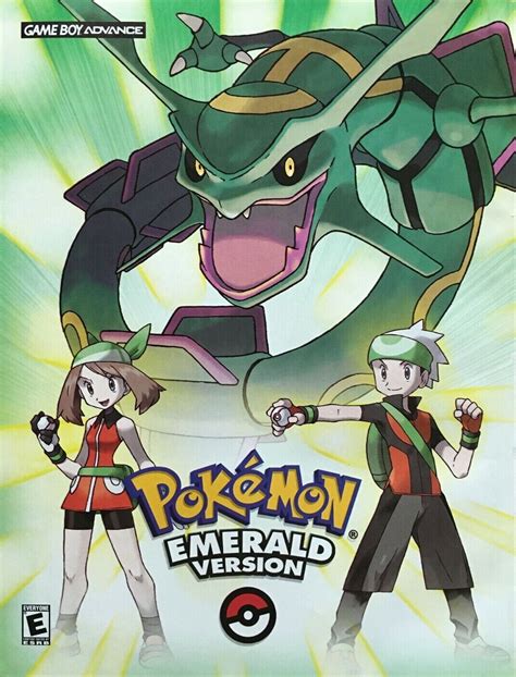 Pokémon Emerald Version Video Game Monster Collecting Turn Based Rpg