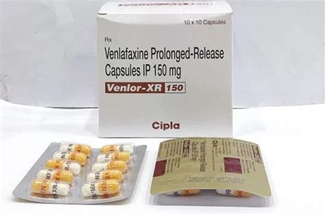 Venlafaxine Venlor Xr 150 Capsule At Rs 111stripe In Nagpur Id