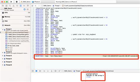 Ios Lldb Error In Console Output And Cant Get Correct Result Stack