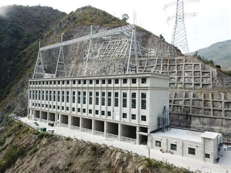 大华桥水电站 云南托巴水电站 云南苗尾水电站 大山谷图库